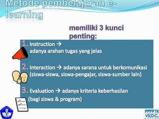 Konsep e learning | PPTX