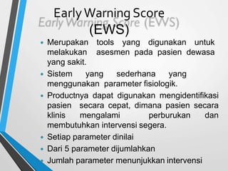 Konsep early warning system | PPTX