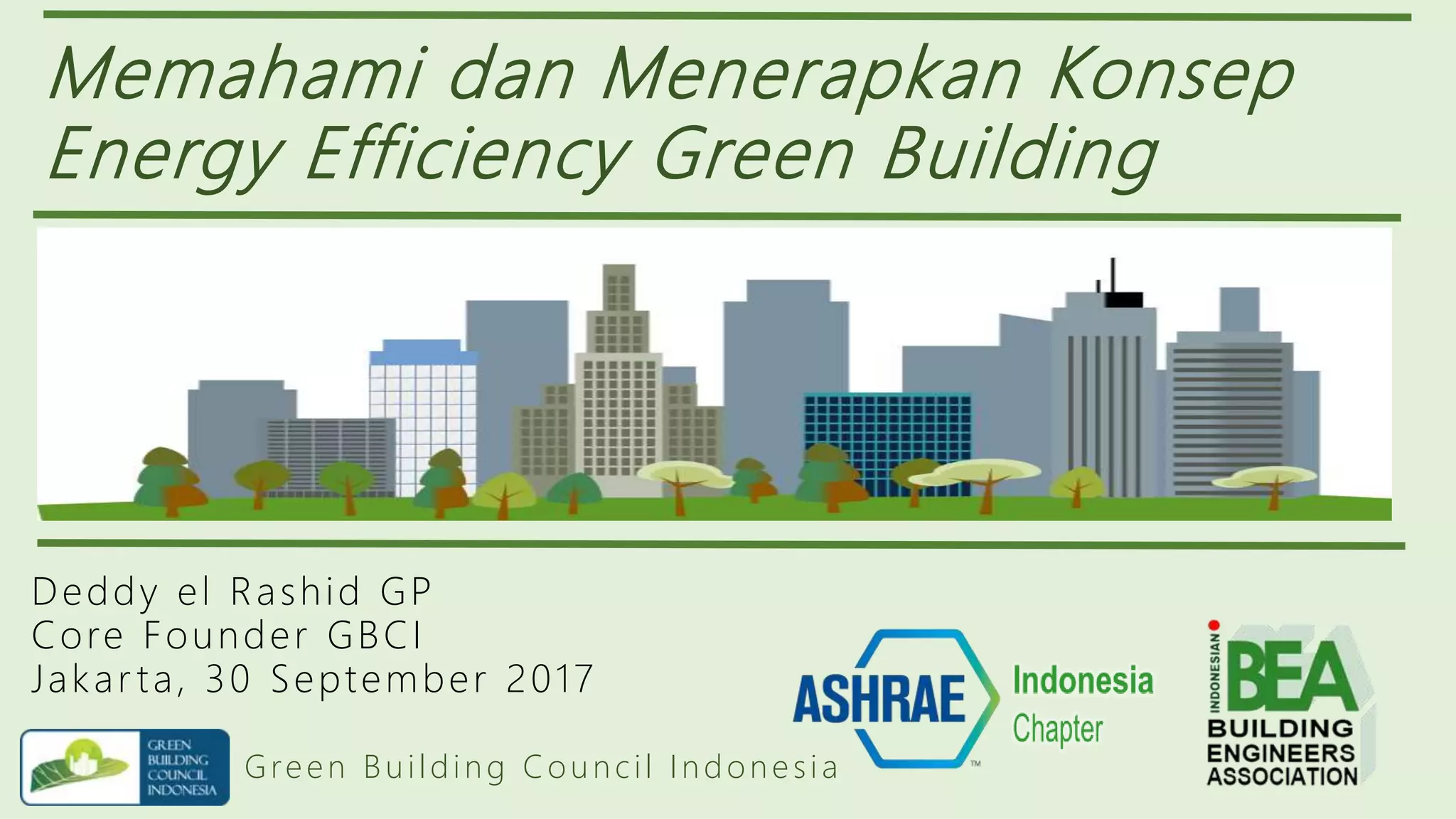 Konsep ee green building bea hvac final | PPTX