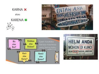 Konsep Ejaan Bahasa Indonesia | PPTX