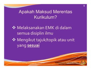 Konsep elemen merentas kurikulum | PDF