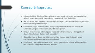 Konsep Enkapsulasi NAZRI HAMDI (UAS).pptx | Free Download