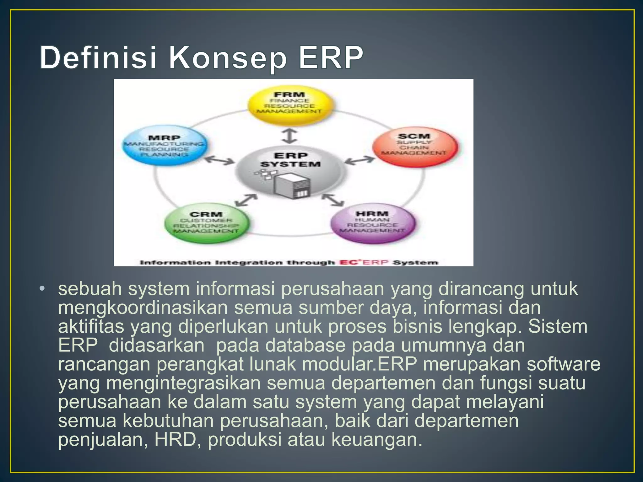 Konsep erp klinik kesehatan | PPTX