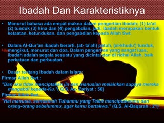 Konsep fikih dan ibadah dalam islam(1) 2 | PPT