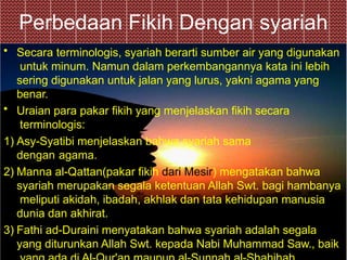 Materi Konsep Fiqh dan Ibadah dalam Islam | PPTX