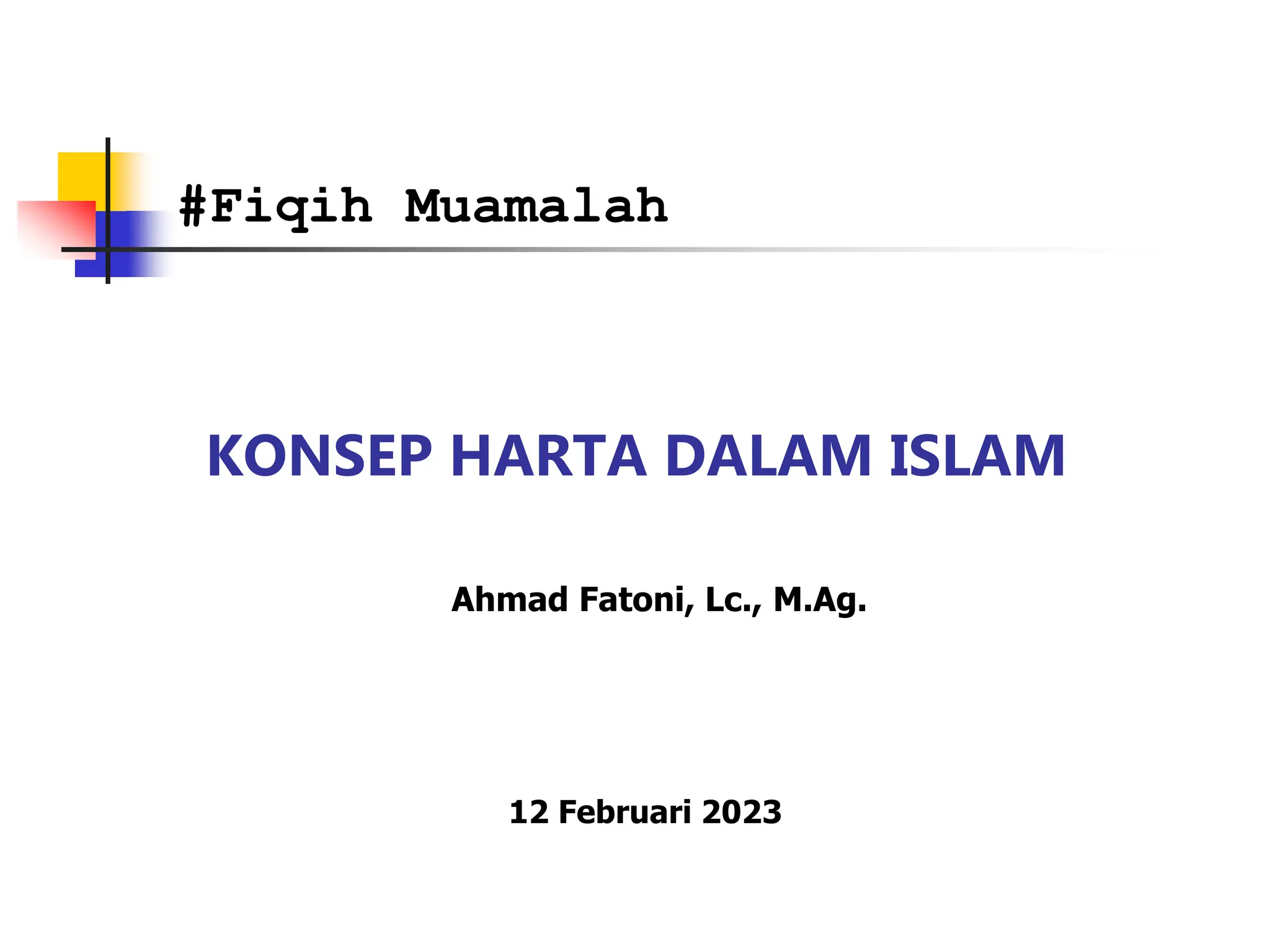 Konsep Harta dalam Pandangan Islam.pptx