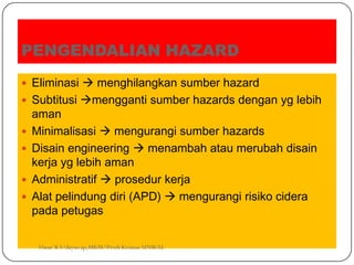 Konsep hazard risk accident | PDF