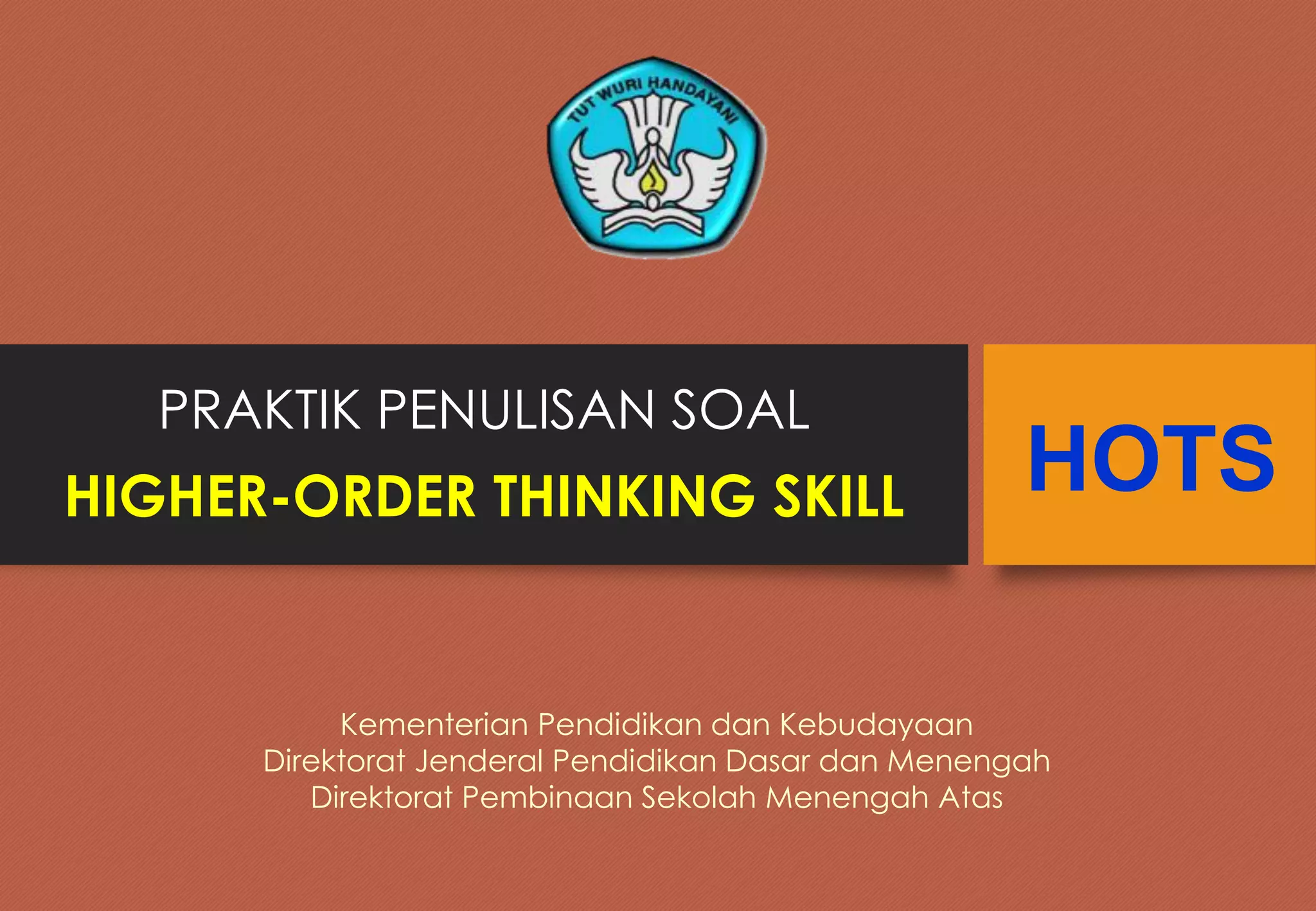 Konsep hots @amin yusuf | PDF