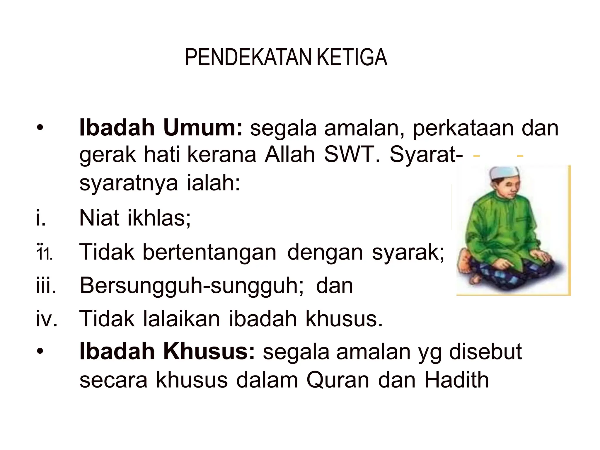 Pendidikan Islam: Konsep Ibadah Dalam Islam.pptx