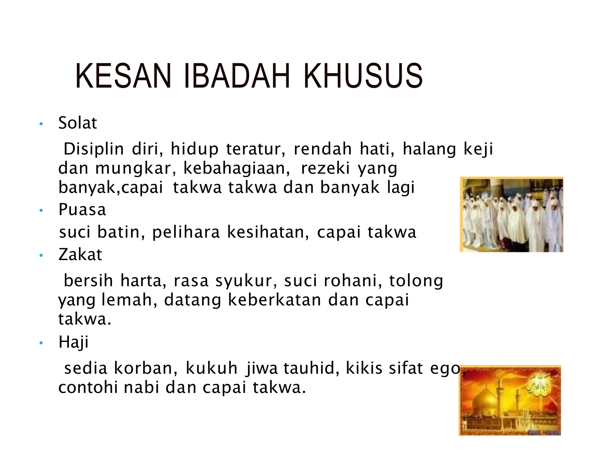 Pendidikan Islam: Konsep Ibadah Dalam Islam.pptx