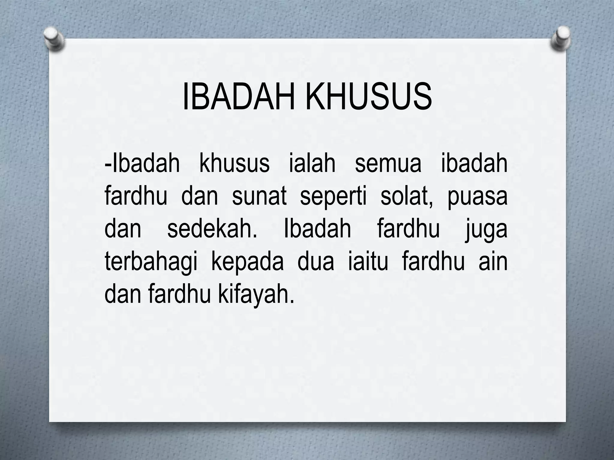 Konsep Ibadah dan Bersuci dalam Islam | PPTX