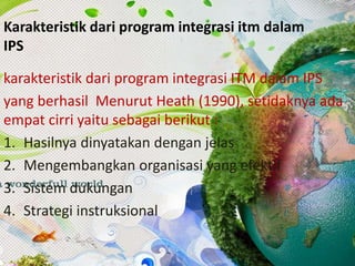 Konsep ilmu, teknologi, dan masyarakat dalam | PPTX