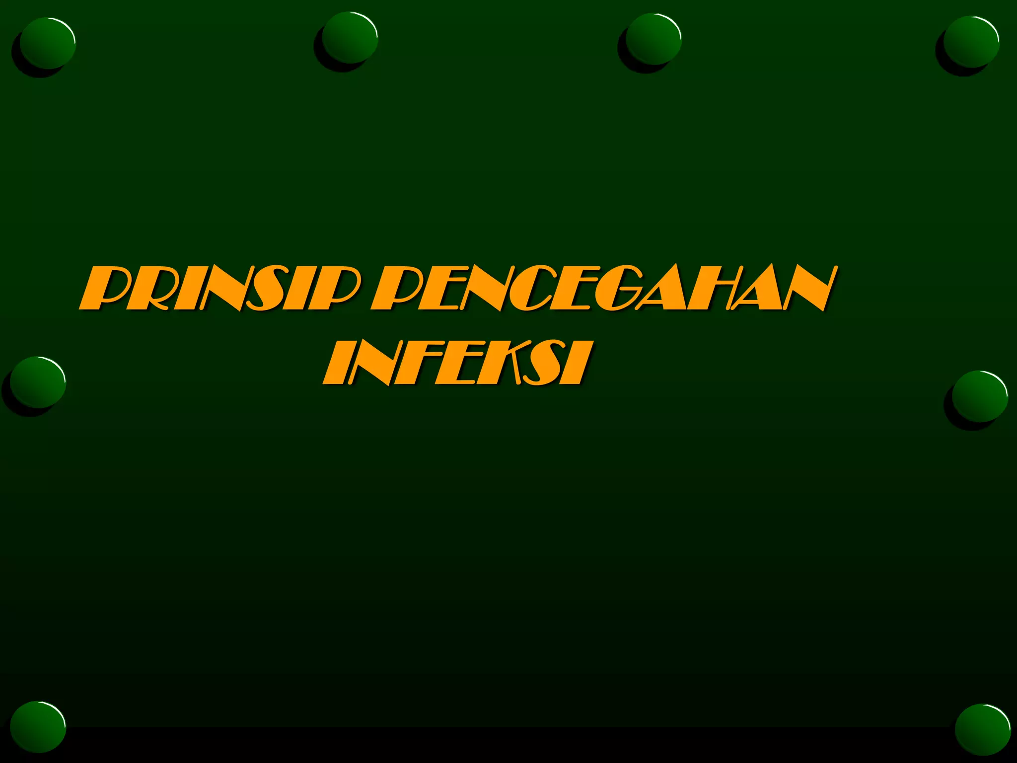 Konsep infeksi | PPTX