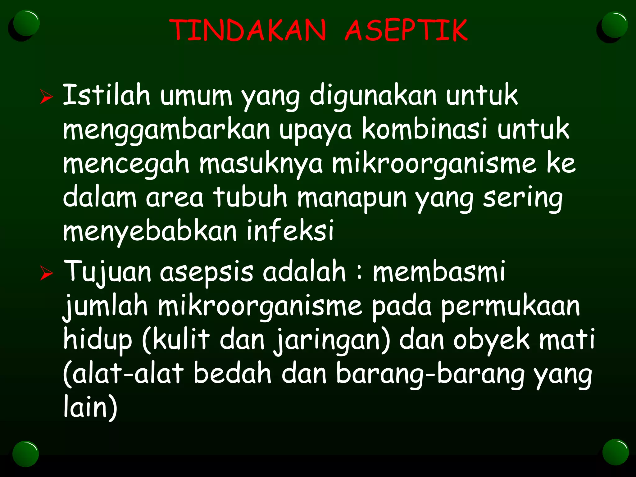 Konsep infeksi | PPTX