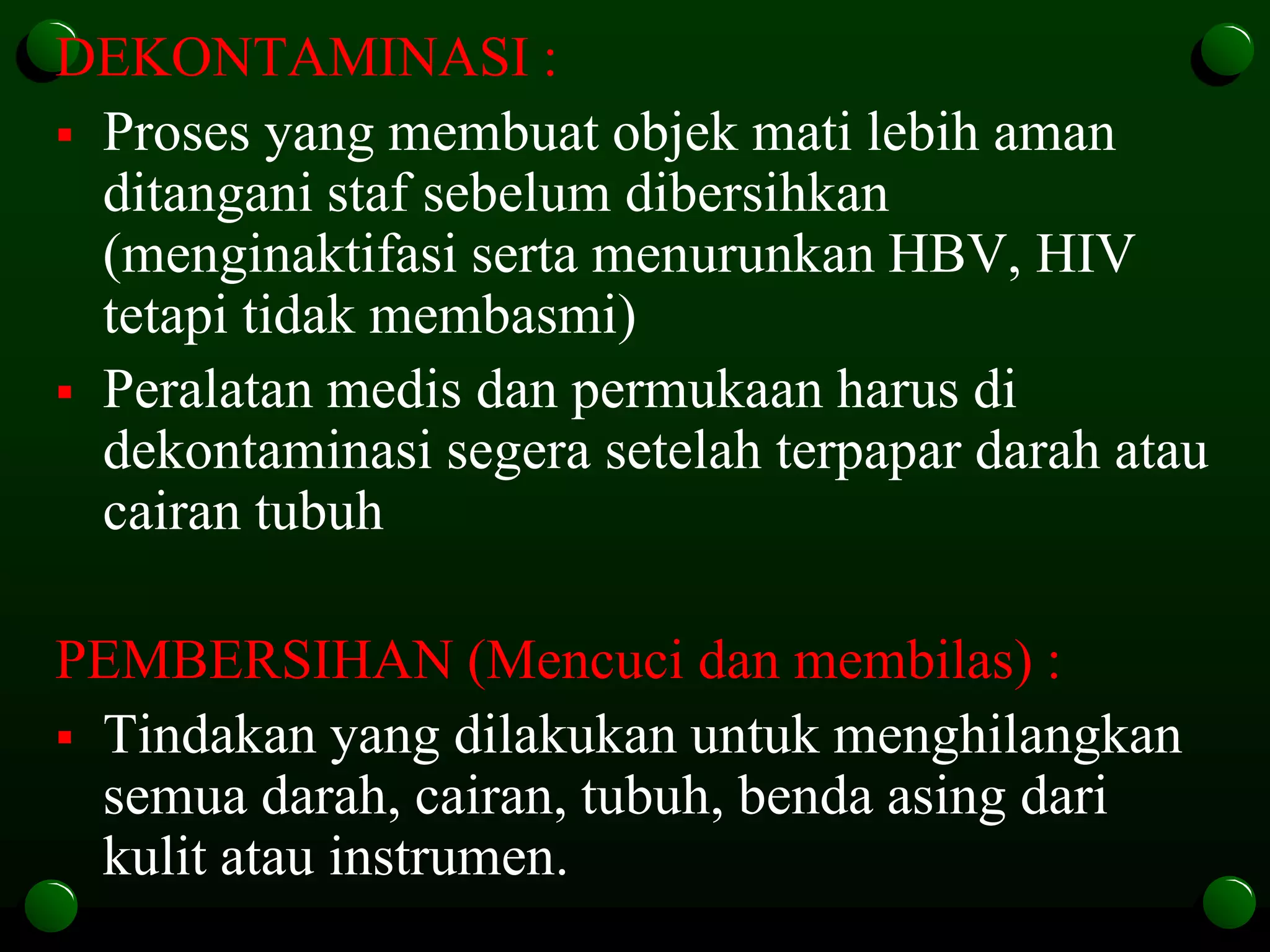 Konsep infeksi | PPTX