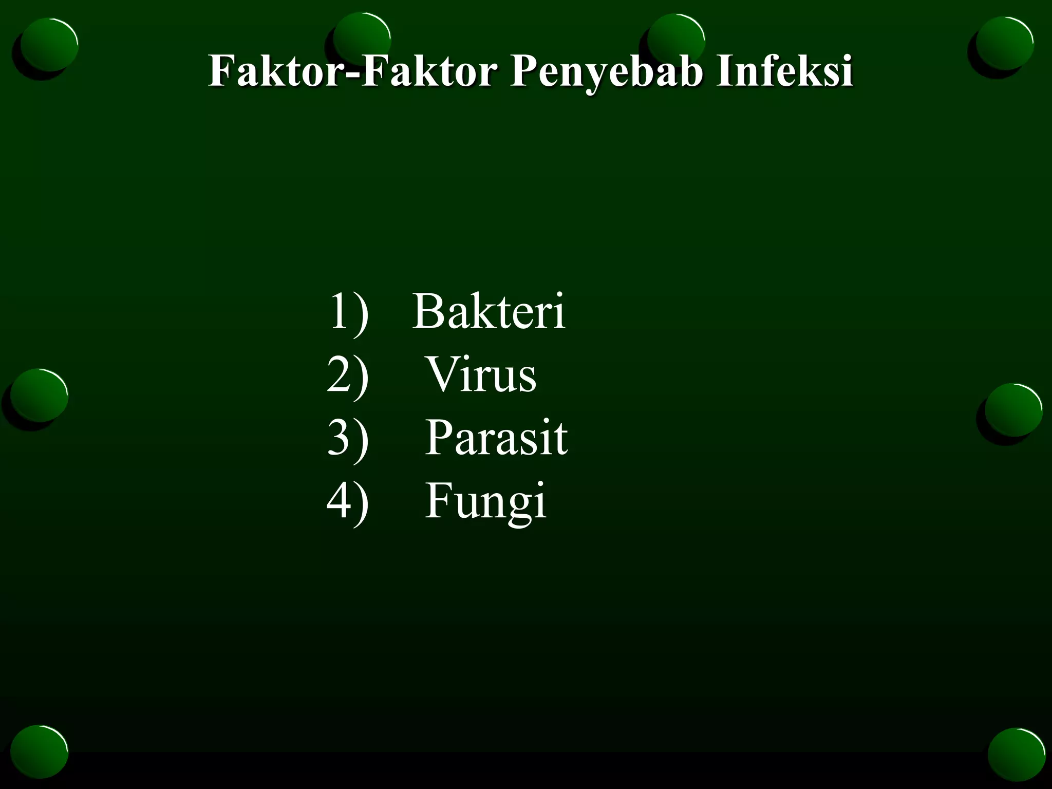 Konsep infeksi | PPTX