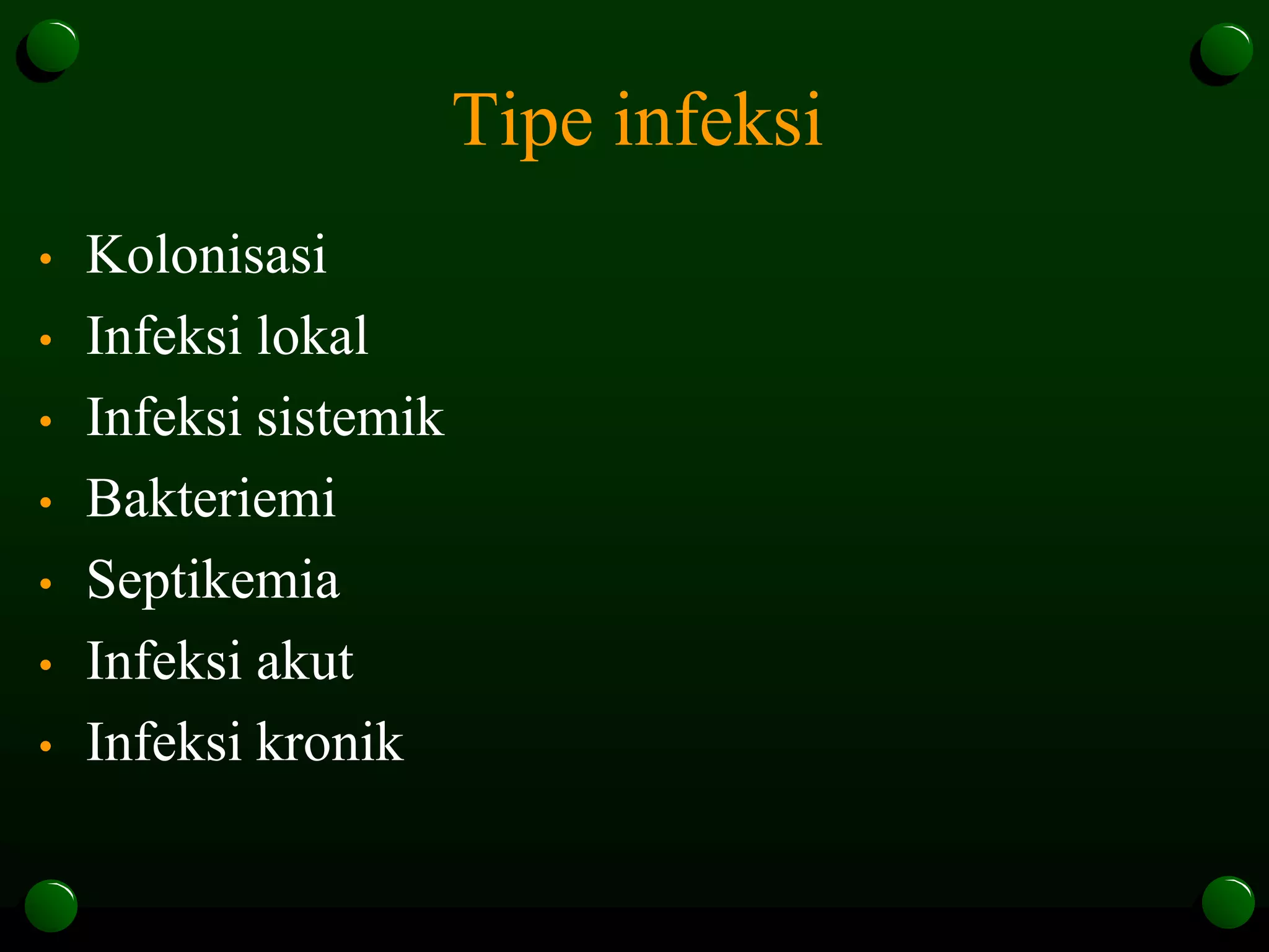 Konsep infeksi | PPTX