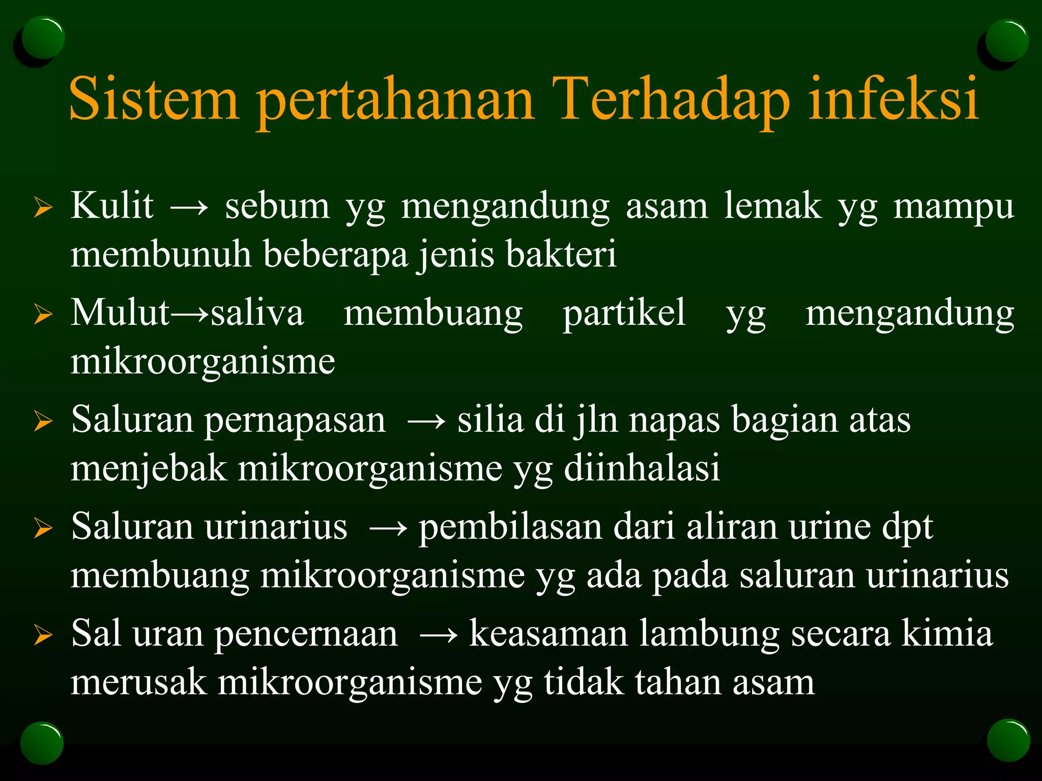 Konsep infeksi | PPTX