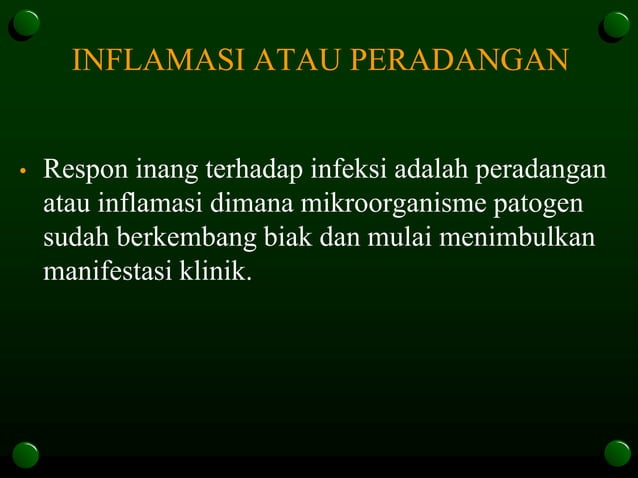 Konsep infeksi | PPTX