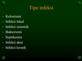 Konsep infeksi | PPTX