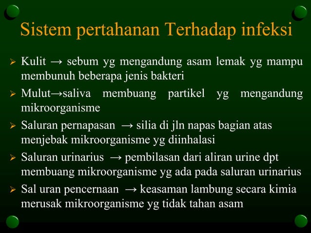 Konsep infeksi | PPTX