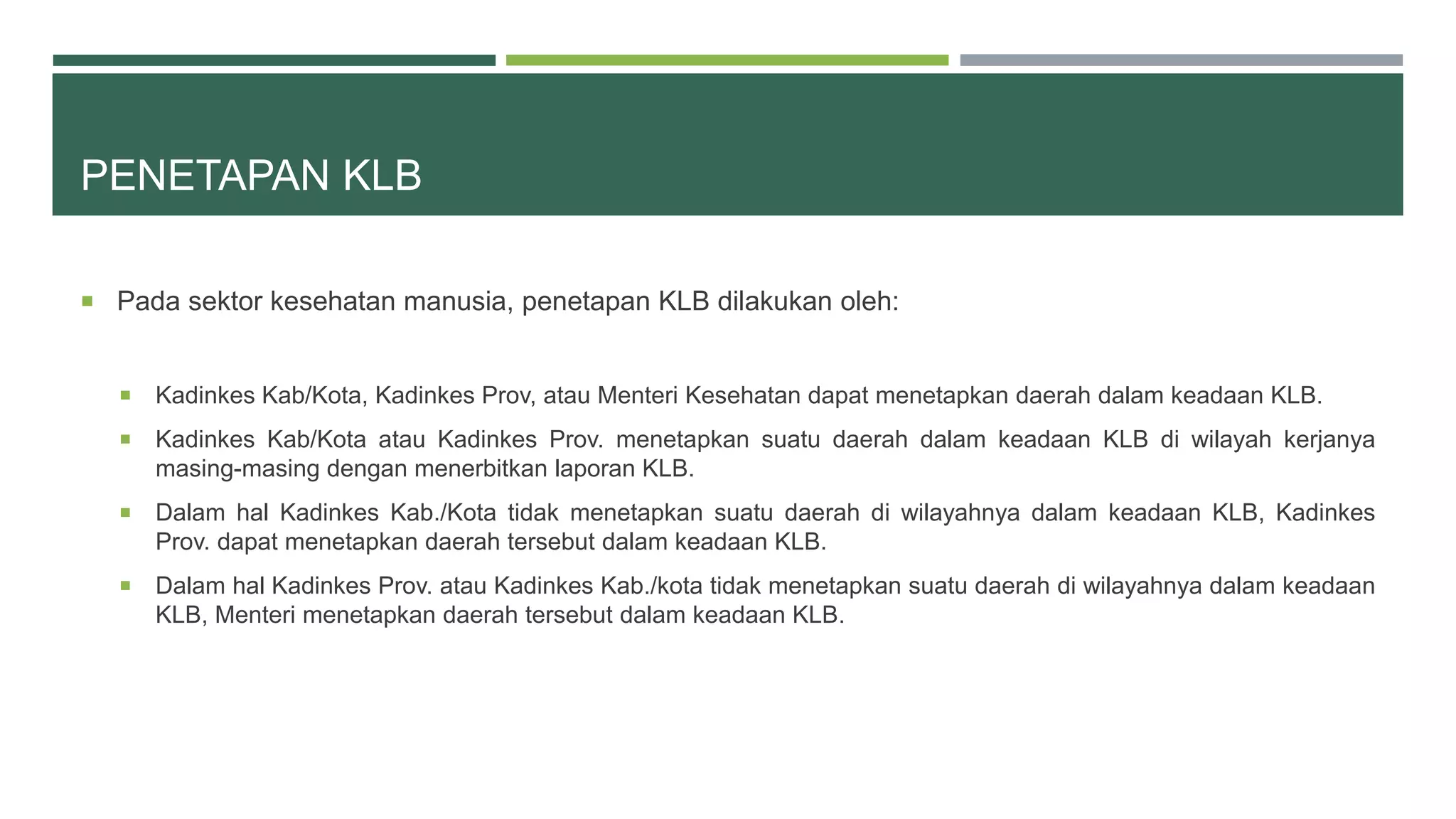 Konsep investigasi klb wabah | PPTX