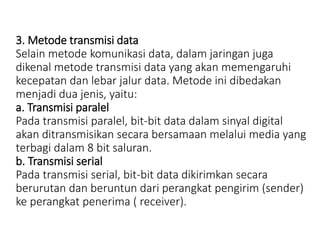 Konsep jaringan internet dan macam-macanya | PPTX