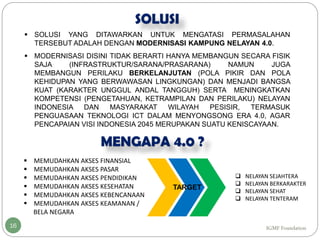 Konsep kampung nelayan modern 4.0 | PDF