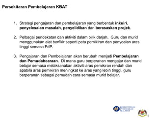 Konsep KBAT (Kemahiran Berfikir Aras Tinggi) | PPT