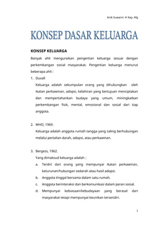 KONSEP KELUARGA. pada asuhan keerawatankelyargadoc | PDF
