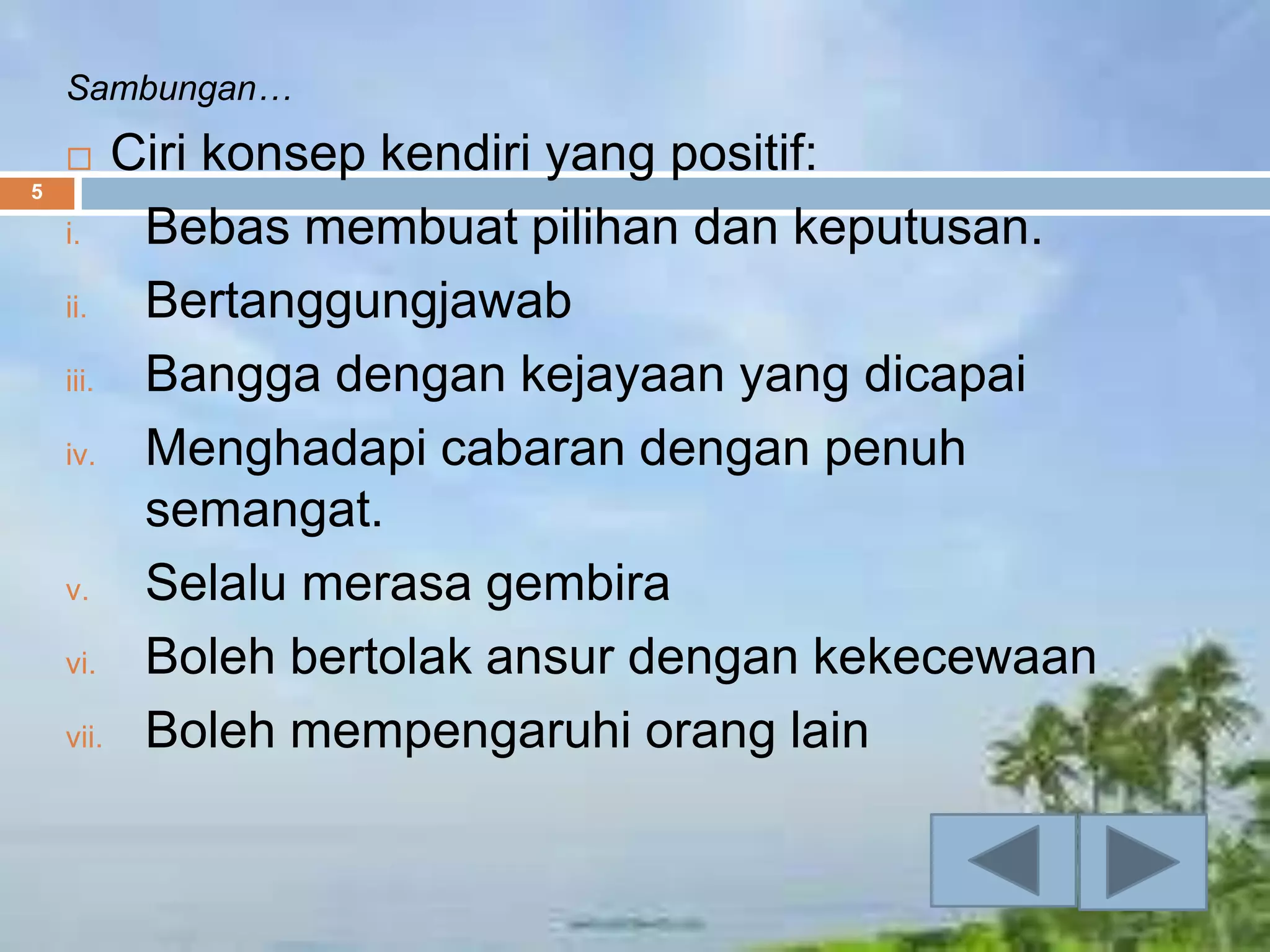 Konsep kendiri | PPTX