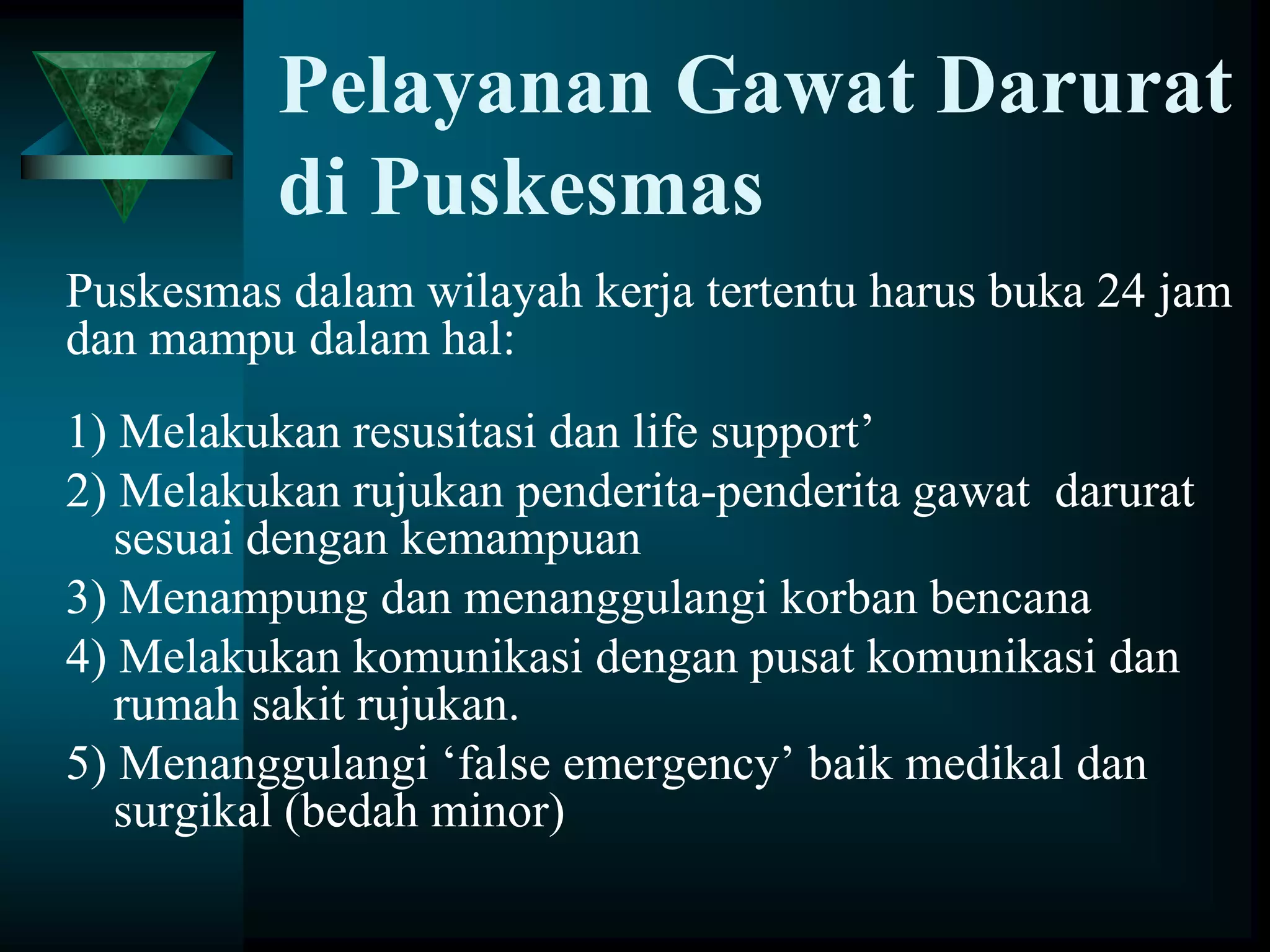Konsep keperawatan gawat darurat | PPTX