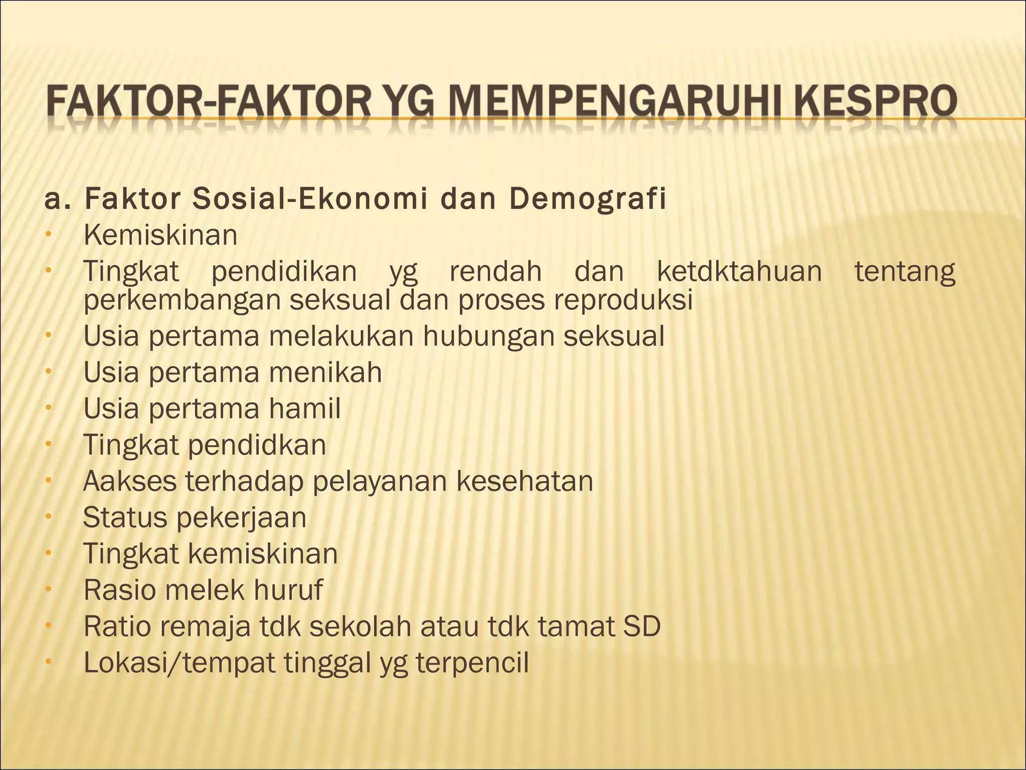 Konsep kesehatan reproduksi dan keluarga berencana | PPT