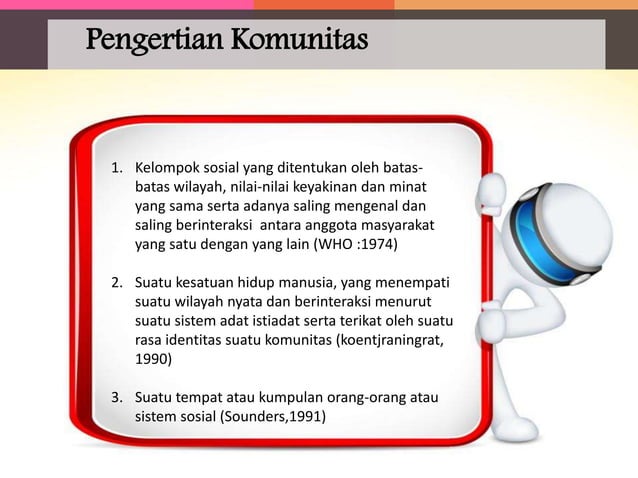 Konsep keperawatan komunitas | PPTX