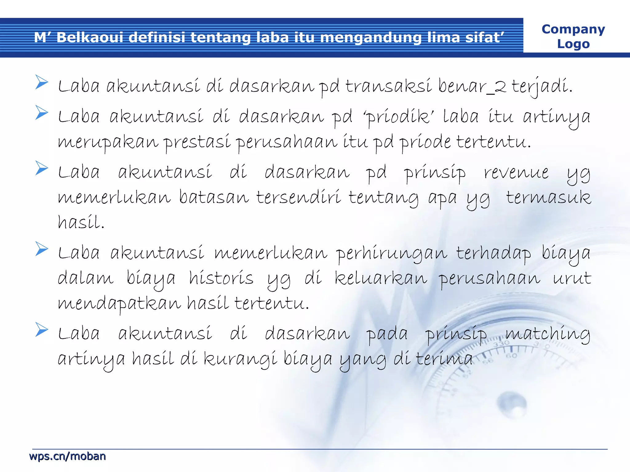 Konsep laba | PPT