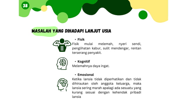 Konsep dasar Lanjut usia (lansia) tahun 2024 | PPTX