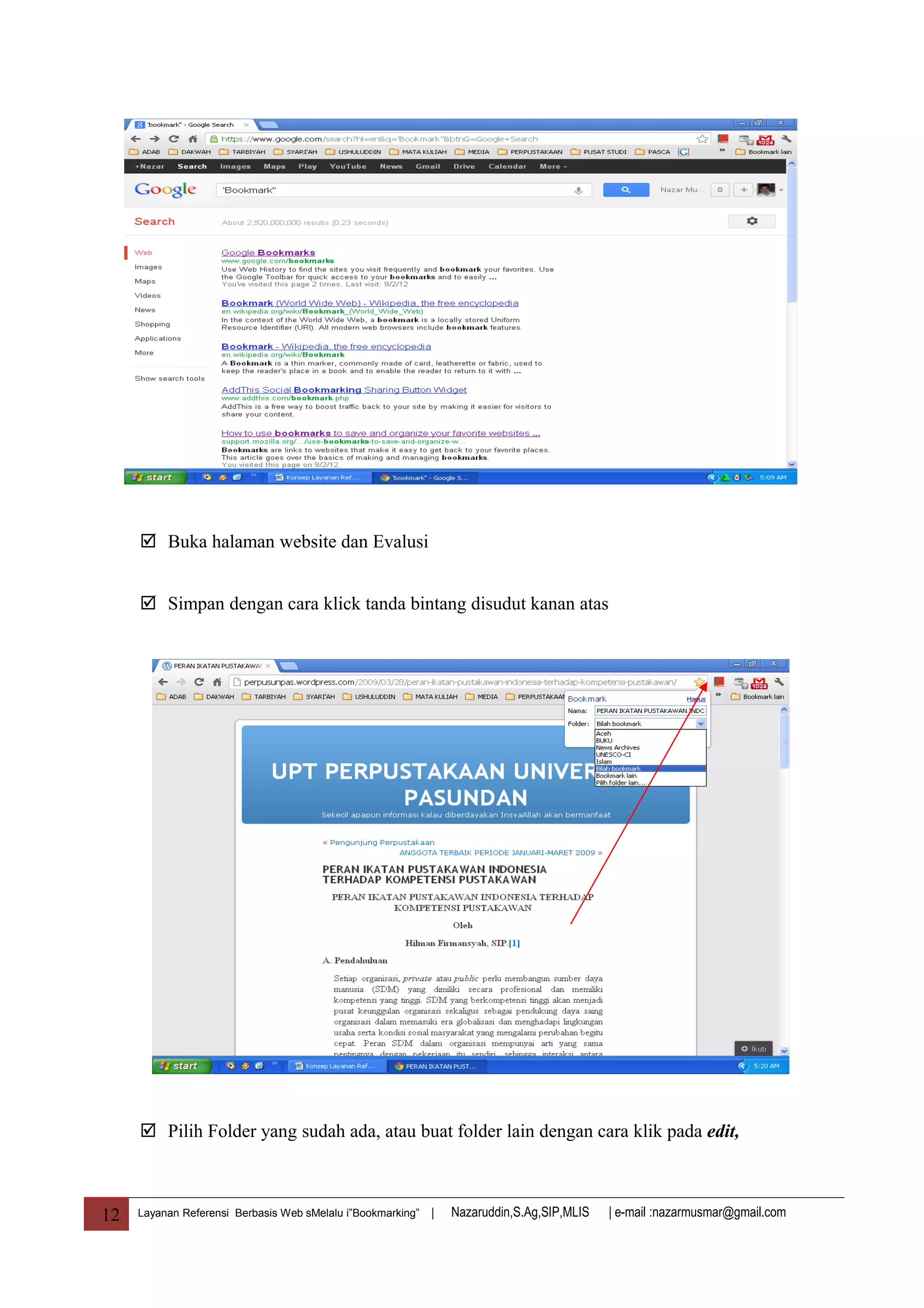 Konsep layanan referensi website | DOC