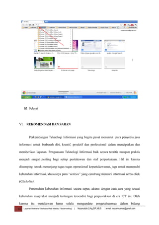 Konsep layanan referensi website | DOC