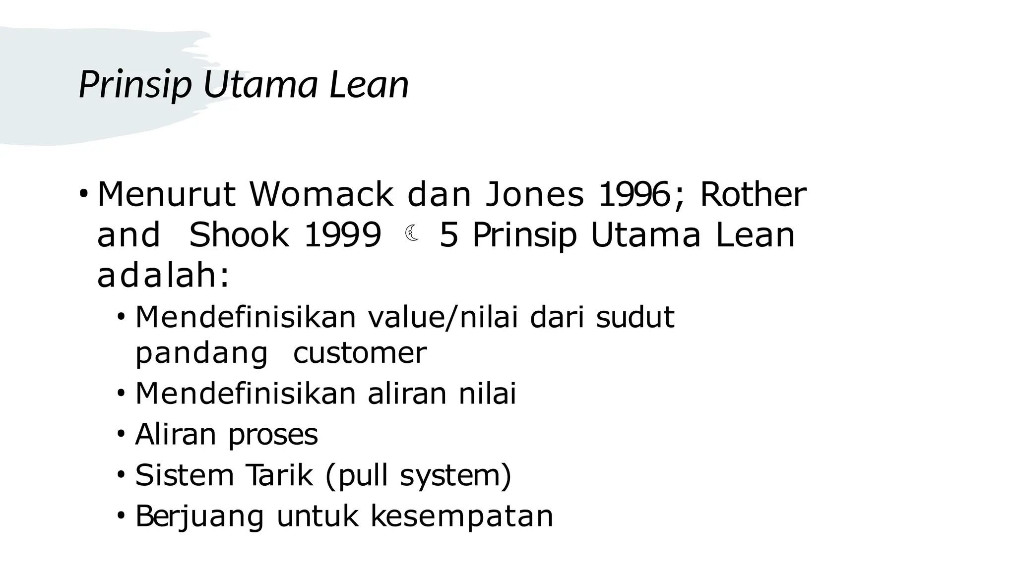 SALAH SATU KONSEP PADA MANFUCTURING LEAN MANUFACTURING | PPTX