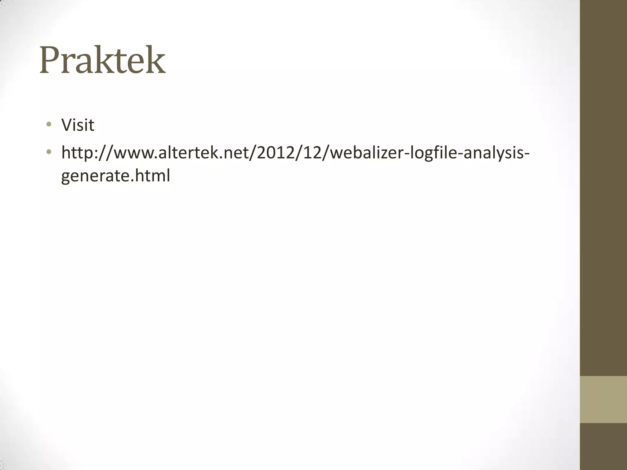 Konsep logging | PPTX