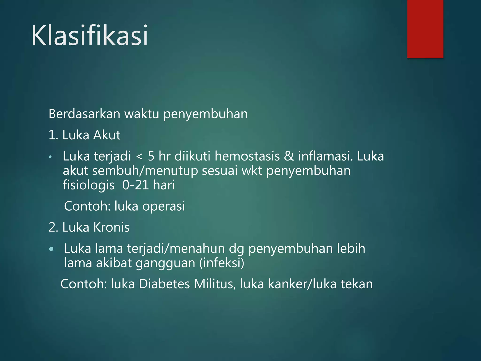 Konsep luka traumatic | PPT