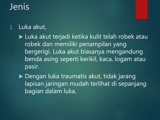 Konsep luka traumatic | PPT