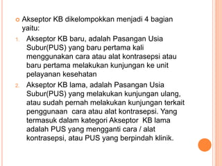 Konsep Manajemen Asuhan Kebidanan Keluarga Berencana (TM5).ppt