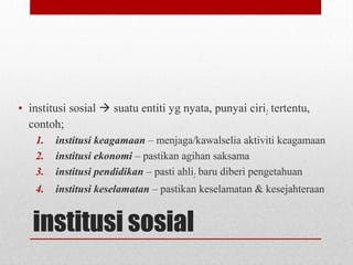Konsep masyarakat | PPT