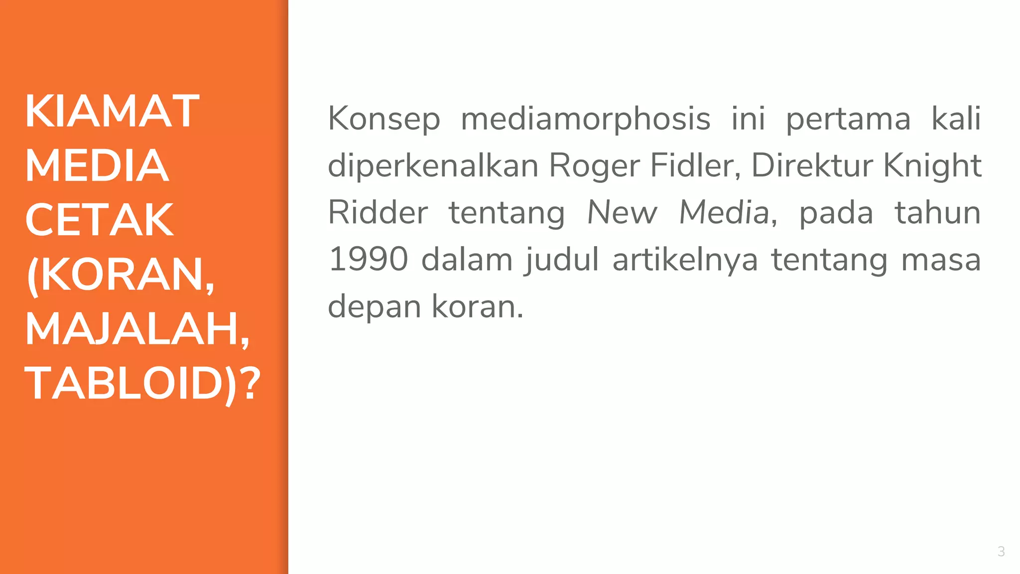 Konsep Mediamorfosis | PPTX