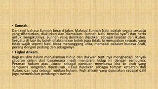 Ma'rifatun Nabi ( konsep mengenal rasul) | PPTX