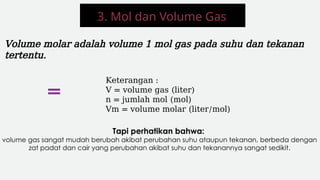 Konsep Mol: Pengertian, Rumus, dan Contoh Soalnya | PPTX
