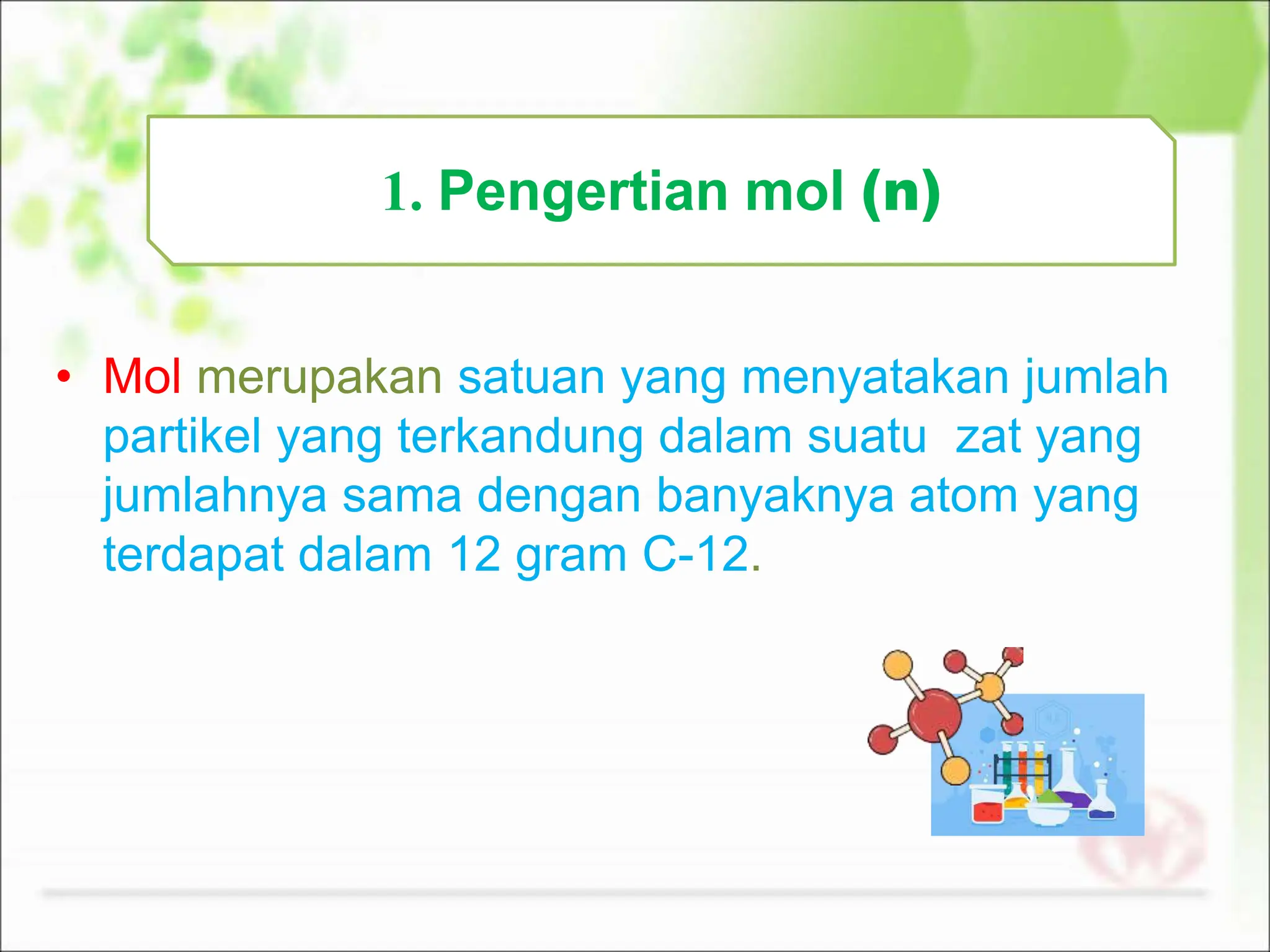 KONSEP MOL materi kimia fase E [Autosaved].ppt