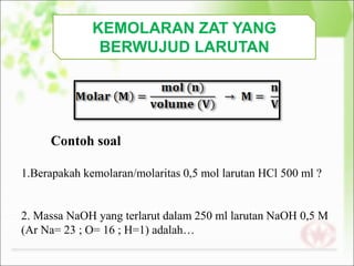 KONSEP MOL materi kimia fase E [Autosaved].ppt