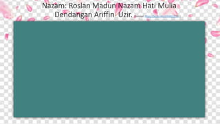Konsep Nazam | PPTX